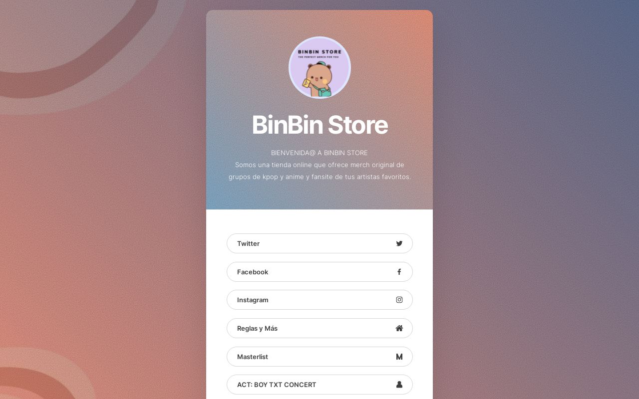 BinBin Store